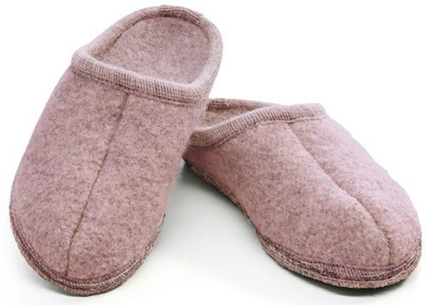 Ulle Original W's Wool Slippers Dusty Pink | Widforss