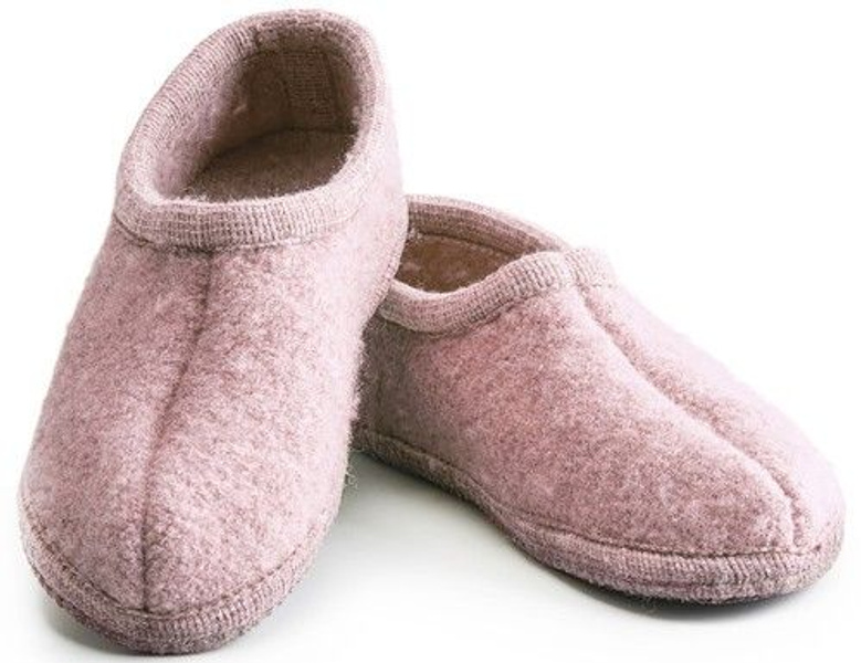 Ulle Original W's High Wool Slippers Dusty Pink | Widforss
