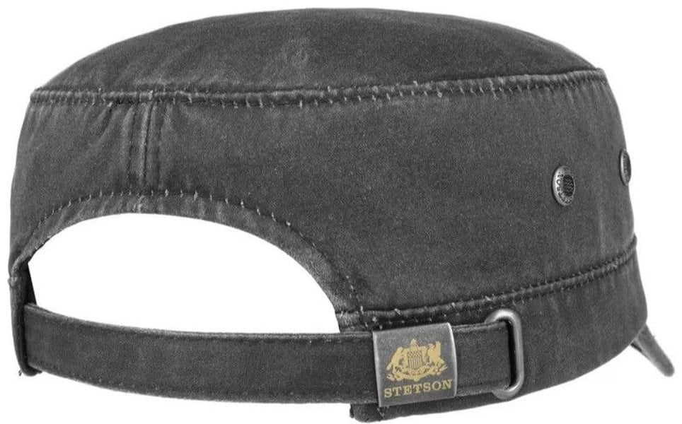 Stetson Army Cap CO/PES Black | Widforss