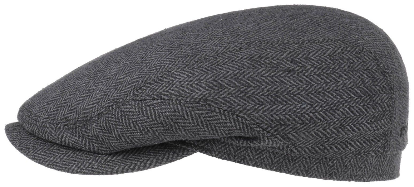 Kjøp Driver Cap Silk Grey Herringbone - www.widforss.no