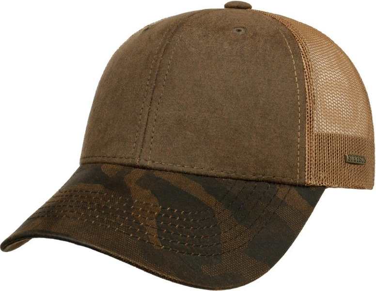 Stetson Baseball Cap CO/PES Fall Brown/Camo | Widforss
