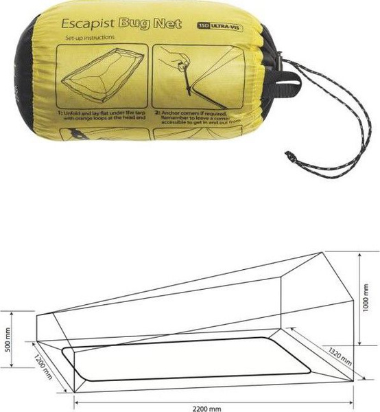 Kjøp Escapist Ultra-Viz Bug Net - www.widforss.no