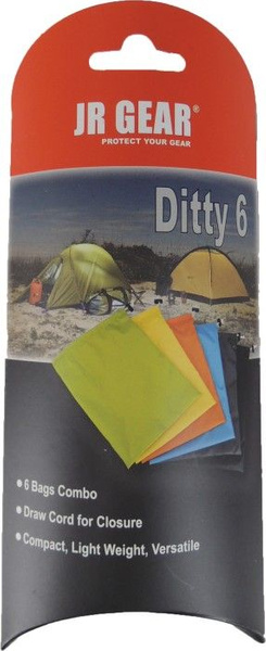 JR Gear JR Gear Ditty Oppbevaringsposer 6-pack | Widforss