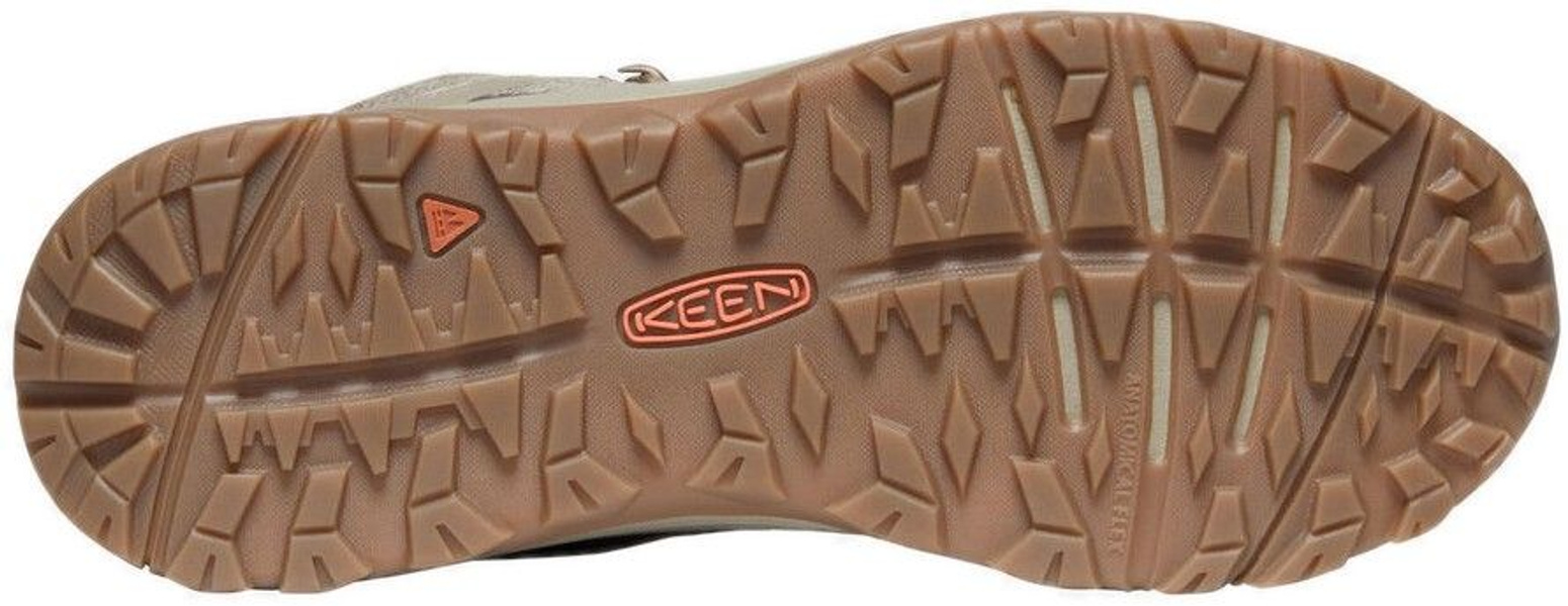 Keen Footwear Keen W's Terradora II Mid Waterproof Timberwolf/Coral ...