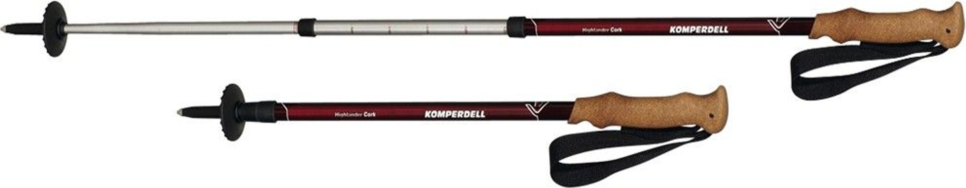 Komperdell Highlander Cork Vandringsstavar (2020) | Widforss
