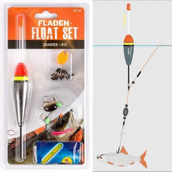 Fladen Float Set Zander (Gös) 8 g | Widforss