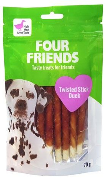 Four Friends FourFriends Twisted Stick Duck 12,5 cm 40 st | Widforss