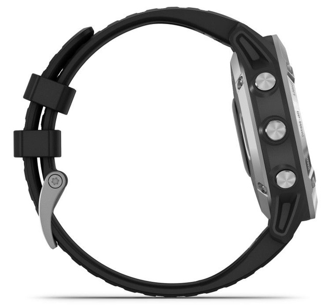 Garmin Fenix 6 Silver with Black Band | Widforss