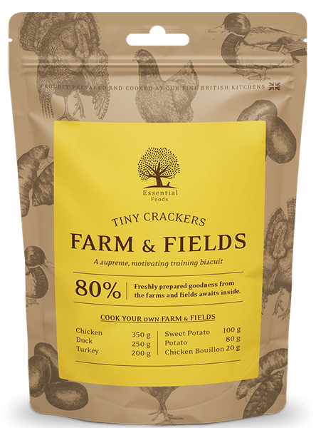 ESSENTIAL FOODS Farm & Fields Tiny Crackers 100 g | Widforss