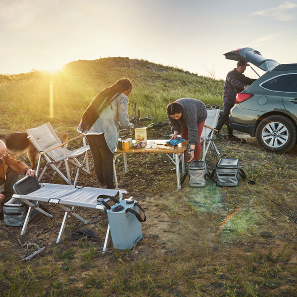 Dometic GO Compact Camp Bench Silt | Widforss