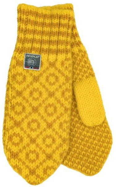 Devold Svalbard Mitten Cyber/Arrowwood | Widforss