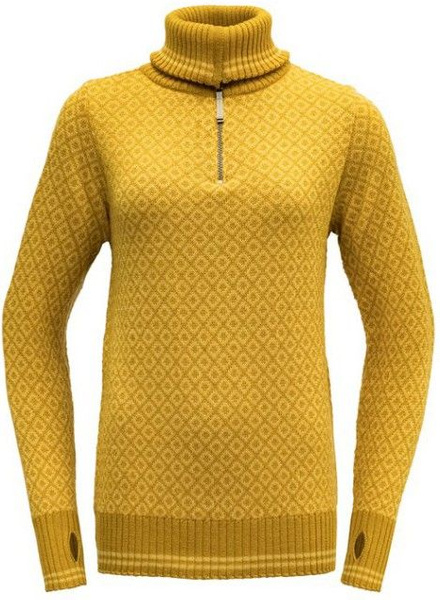 Devold Slogen Woman Zip Neck Arrowwood | Widforss
