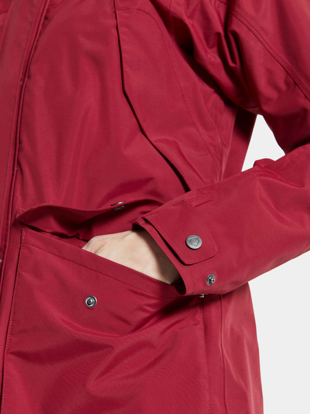 Didriksons W's Thelma Parka 8 Ruby Red | Widforss