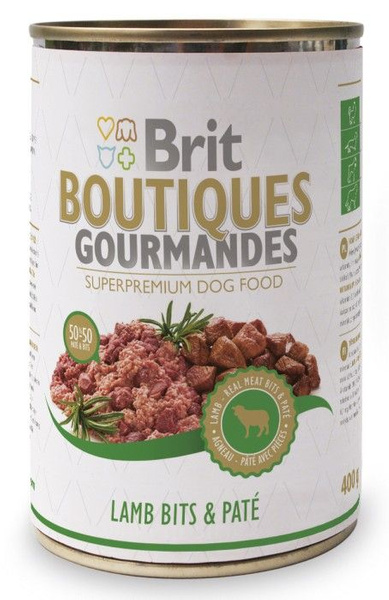Brit Boutiqes Gourmandes Brit Boutiques Gourmandes Lamb Bits & Paté 400 ...