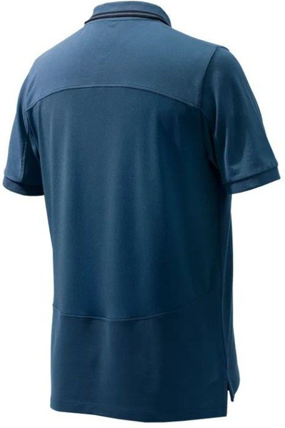 Köp Airmesh Polo SS Blue Total Eclipse - www.widforss.se