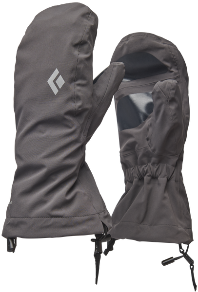 Black Diamond Waterproof Overmitts Unisex Smoke (2023) | Widforss
