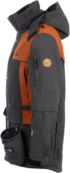 Arrak Outdoor Arrak M's Original Jacket Anthracite/Orange | Widforss