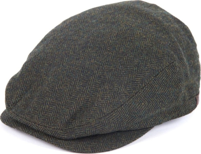 Barbour Barlow Flat Cap Olive | Widforss