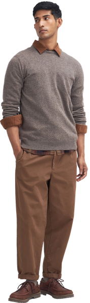 Osta Essential Lambwool Crew villapaita, Dark Stone - www.widforss.fi