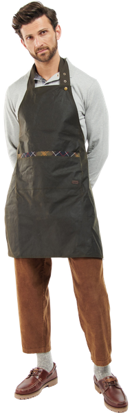 Barbour Wax Apron Olive | Widforss