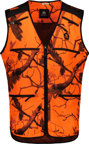 Alaska 1795 M's Elk Hunter Pro Vest Blaze 3D | Widforss