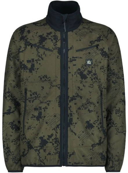Raptor Reversible Windblocker Fleece Jacket Black/BlindTech Timber ...