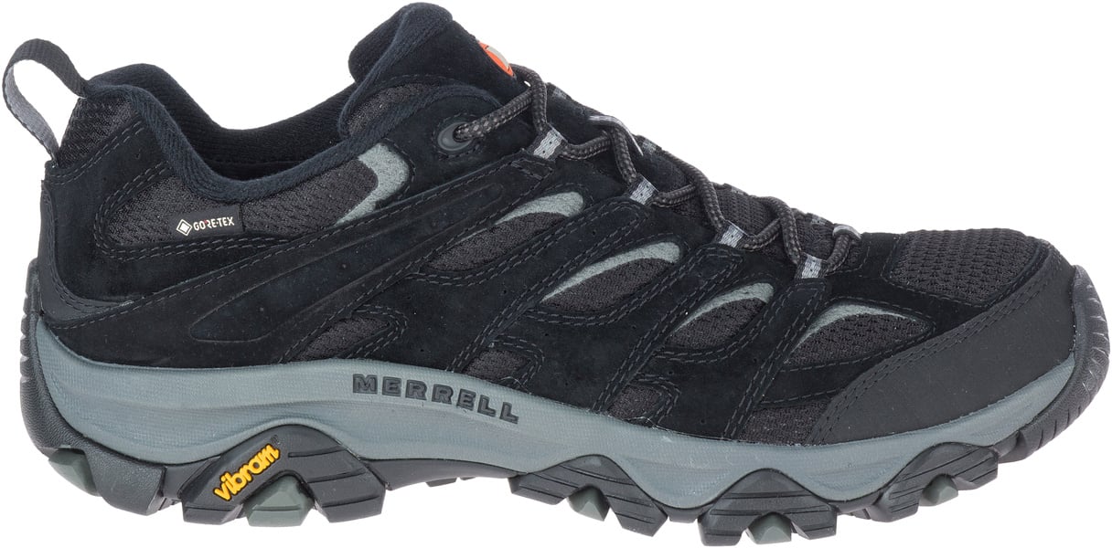 Merrell M's Moab 3 GTX Black/Grey | Widforss