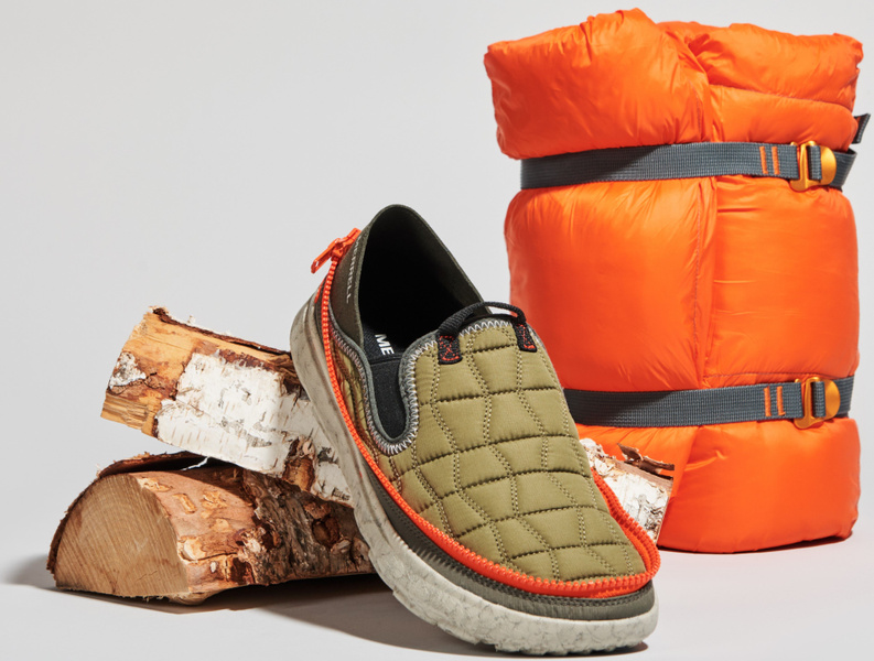Merrell M's Hut Moc 2 Packable Avocado/Tangerine | Widforss