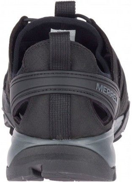 Merrell M's Choprock Leather Shandal Black | Widforss/Retkitukku