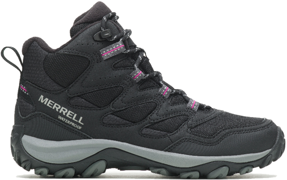 Merrell Women's West Rim Sport Thermo Mid Waterproof Black | Widforss