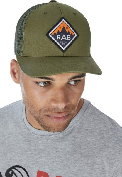 Rab Freight Cap Green Fuel Moss | Widforss