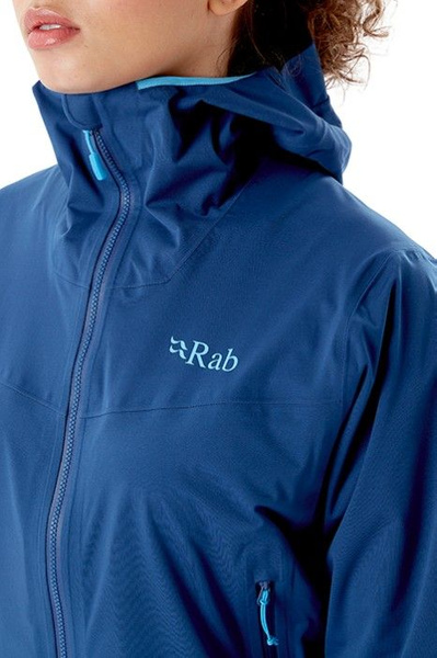 Rab Kinetic 2.0 naisten kuoritakki/softshell-takki, sininen | Widforss ...