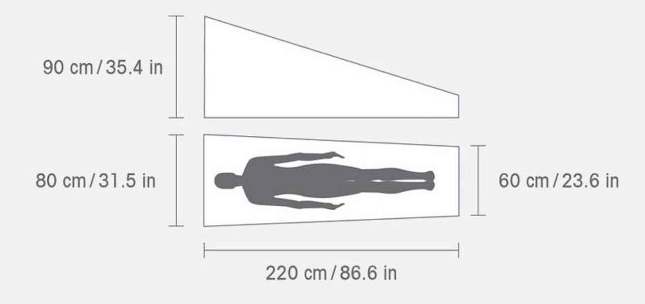 Rab Element Solo Bug Tent Dark Shark | Widforss