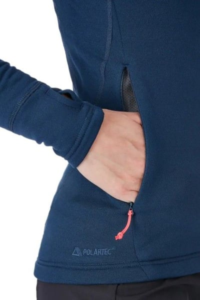 Rab Power Stretch Pro Jacket naisten fleecetakki, tummansininen ...