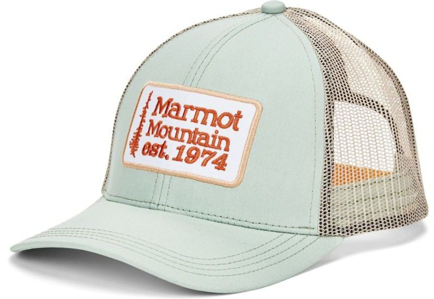 Marmot Retro Trucker Hat Crushed Mint/Warm Sands | Widforss