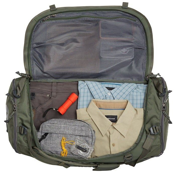 Kjøp Long Hauler Duffel Large 75L Dark Purple/Brick - https://www.widforss.no