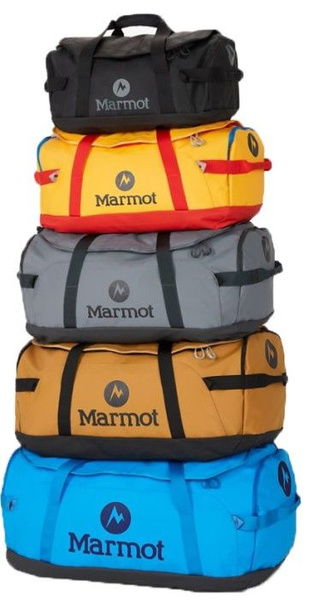 Marmot Long Hauler Duffel Small , 35 Scotch/Black | Widforss