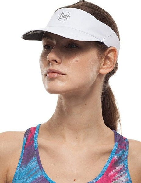 Buff Visor R-Solid White | Widforss