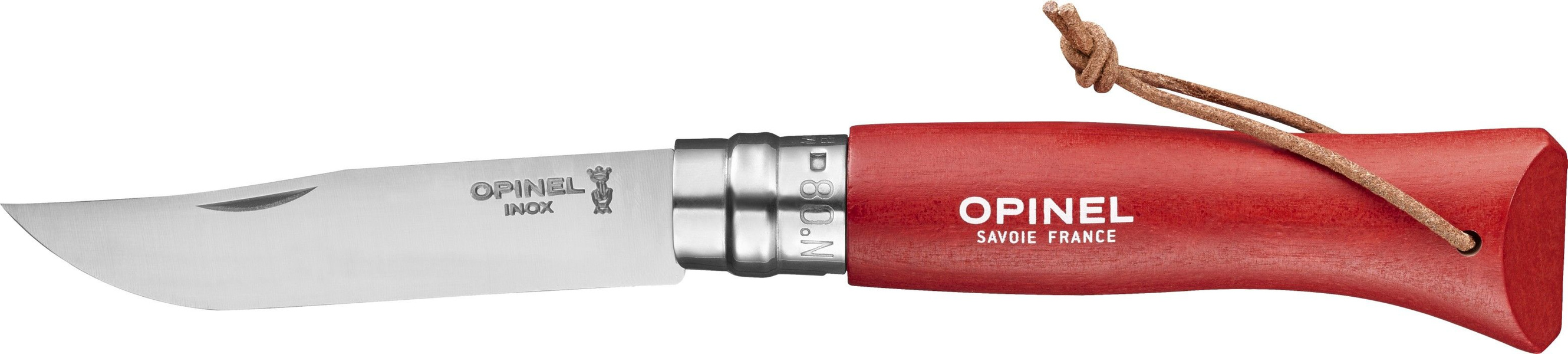 Opinel Colorama No8 Red 8,5 cm | Widforss