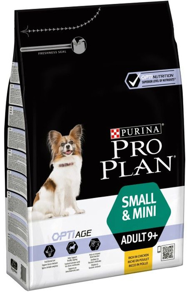 Purina Pro Plan Small & Mini ADULT 9+ - OPTIAGE 7 kg | Widforss