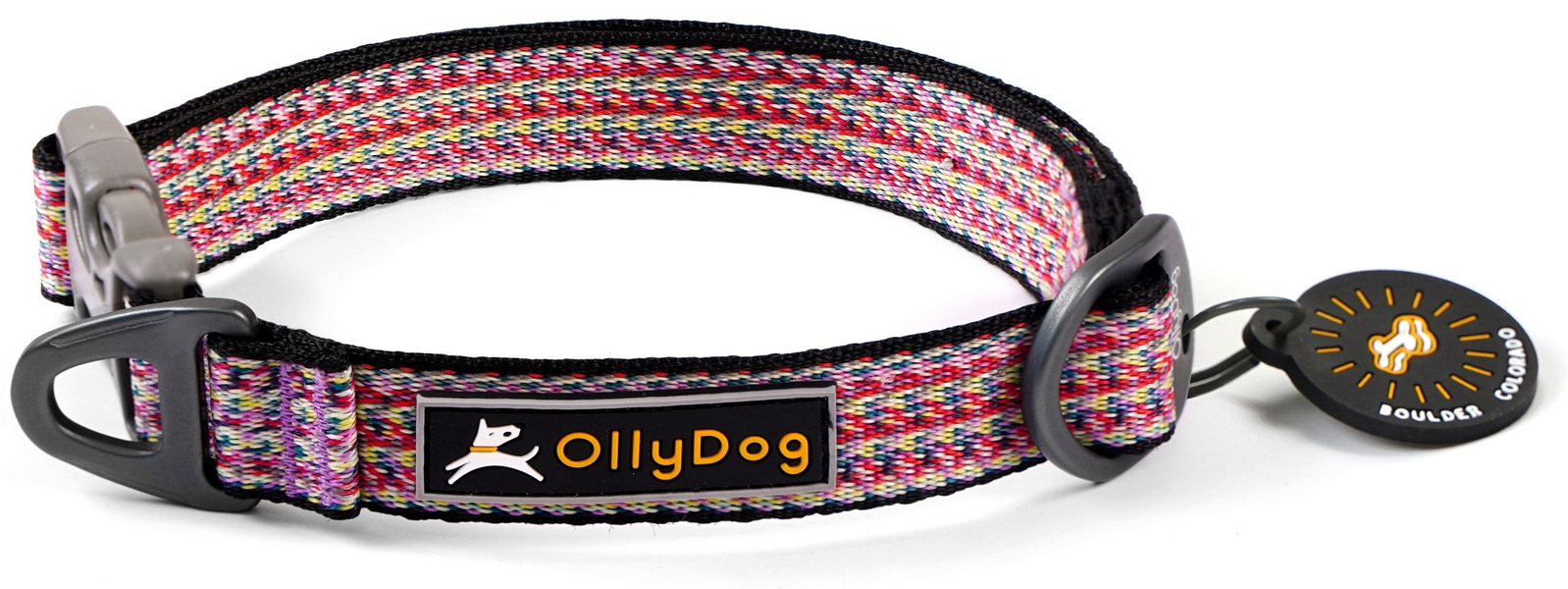 OllyDog Rescue Collar Prism Red | Widforss