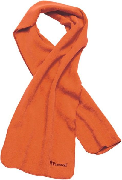 Pinewood Micro Fleece Scarf Hi-Vis Orange | Widforss