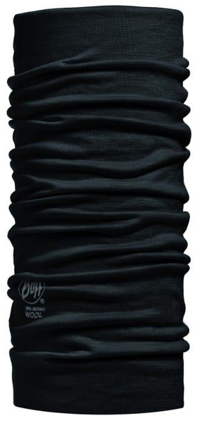 Buff Lightweight Merino Wool Solid Black | Widforss