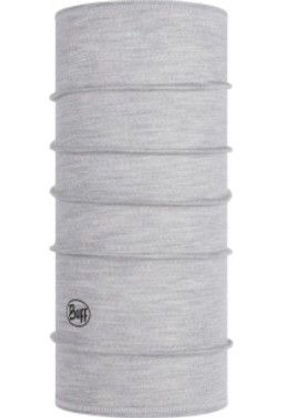 Buff Lightweight Merino Wool Kids Solid Light Grey | Widforss