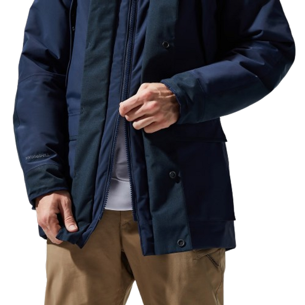Berghaus M's Breccan Insulated Parka Dusk-Navy Blazer | Widforss
