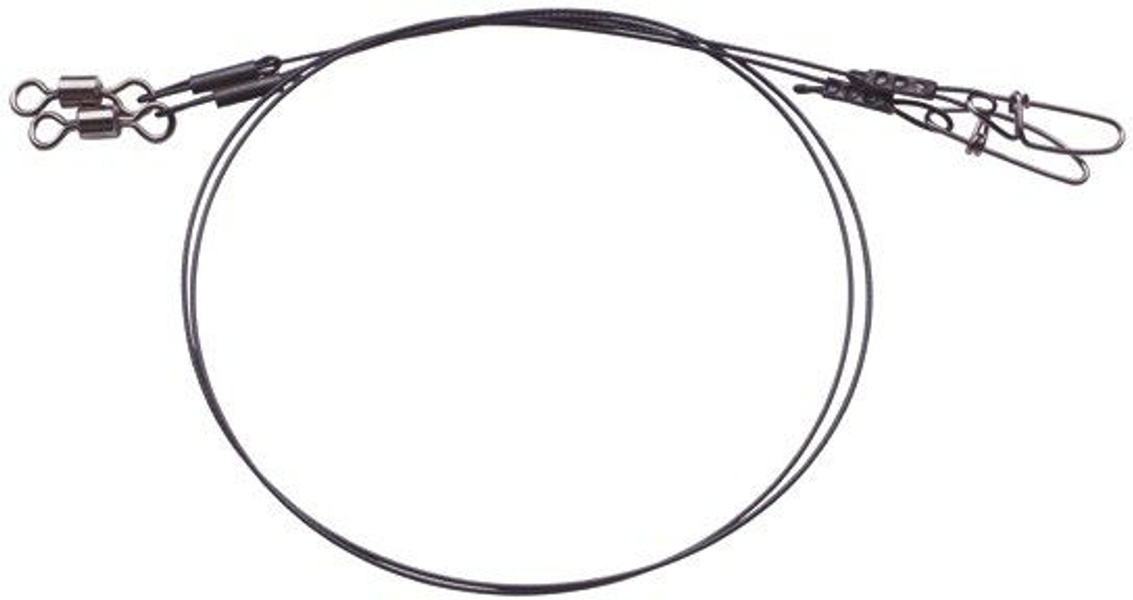 Berkley Steel Pike Leader 80lb 40cm - 2-pack | Widforss