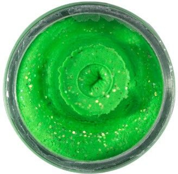 Berkley Sinking Glitter Trout Bait Spring Green/Lime | Widforss