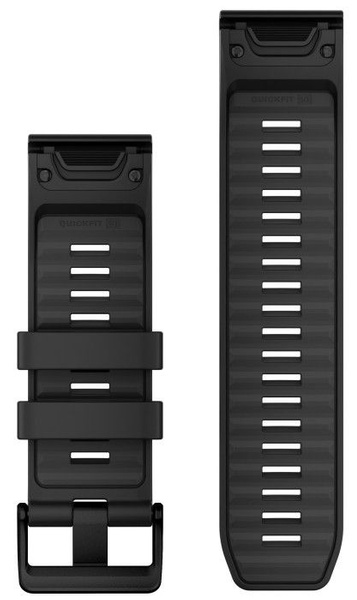 Garmin QuickFit® 22 Watch Bands Black Silicone | Widforss