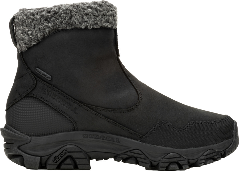 Merrell W's Coldpack 3 Thermo Mid Zip WP Arctic Grip Black | Widforss
