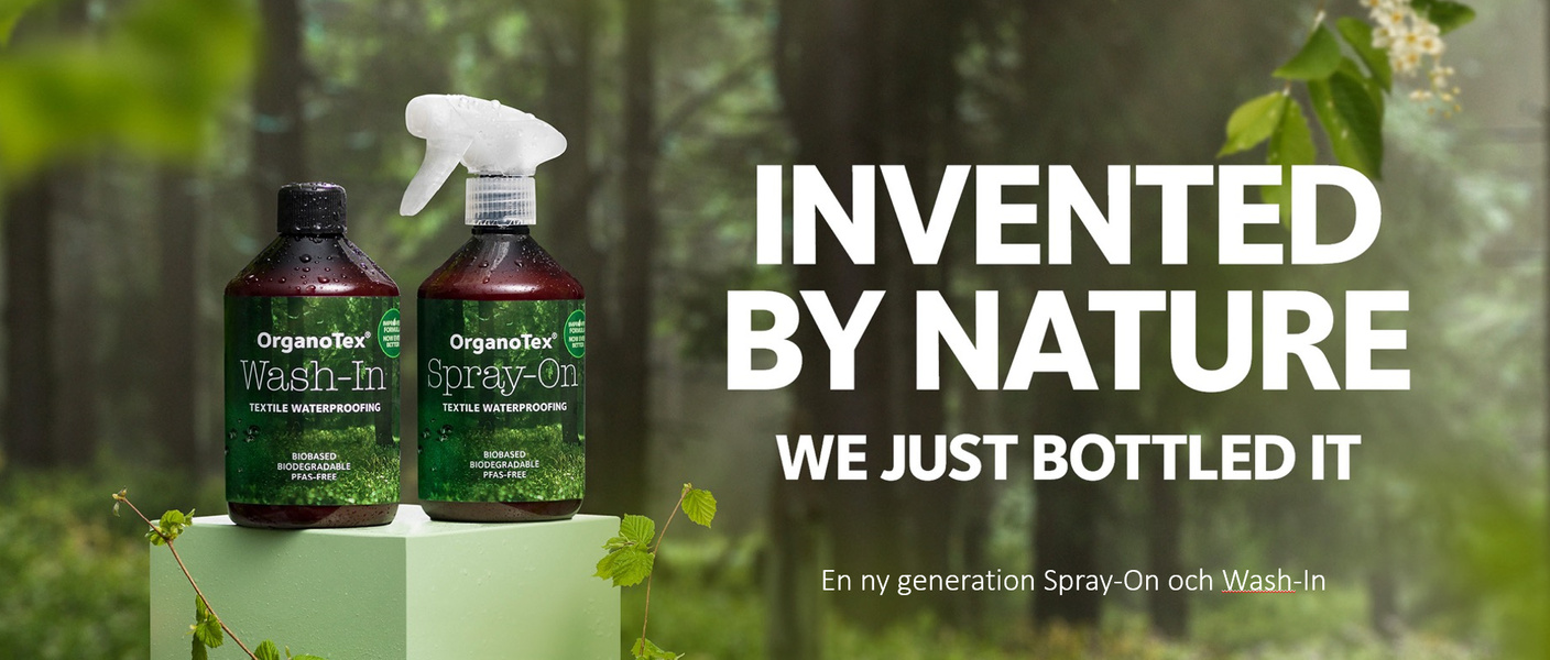 OrganoTex OrganoTex BIO Spray-On textile waterproofing (500 ml) | Widforss